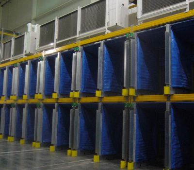 Rapid refrigeration cells for pallets yoghurt and fresh cheese - Fromfroid